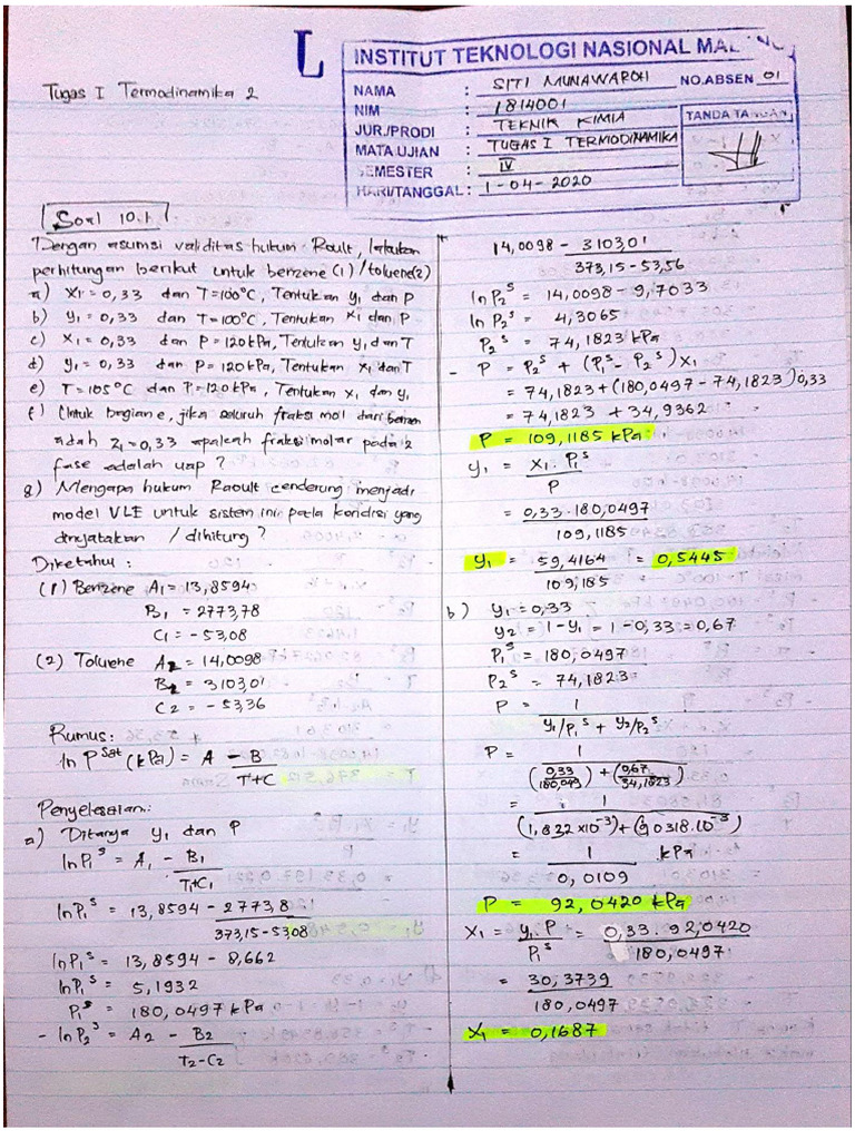 Tugas 1 Termo 2 1814001 Siti Munawaroh | PDF