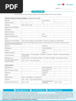 FUTURE GENERALI Motor-OD Claim Form | PDF