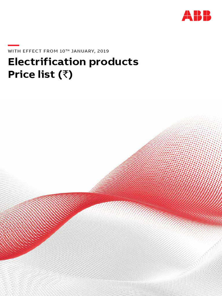 ABB Capacitor Price | PDF | Electric Power Distribution | Relay