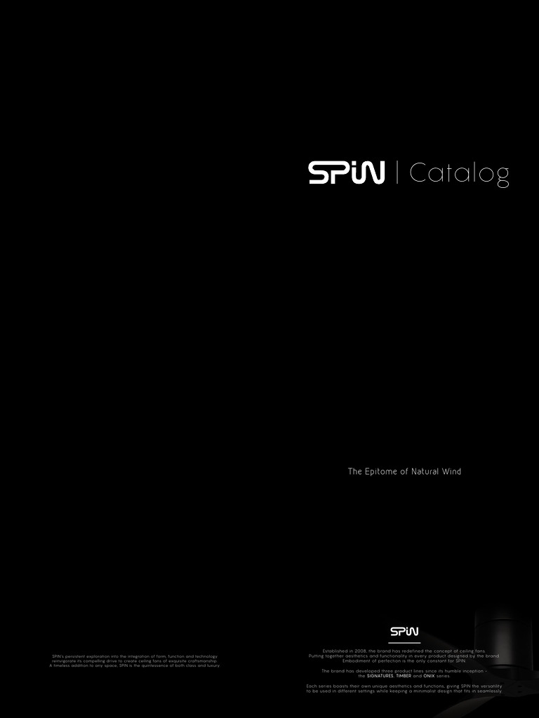 SPIN ECatalog | PDF