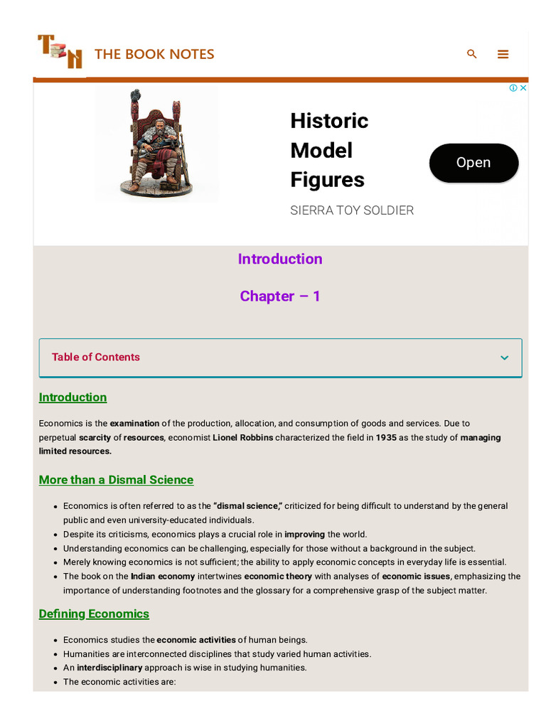 Thebooknotes in Introduction To Indian Economy Ramesh Singh ... | PDF ...