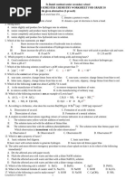 Acid Bases and Salts Test 2 | PDF | Acid | Hydroxide