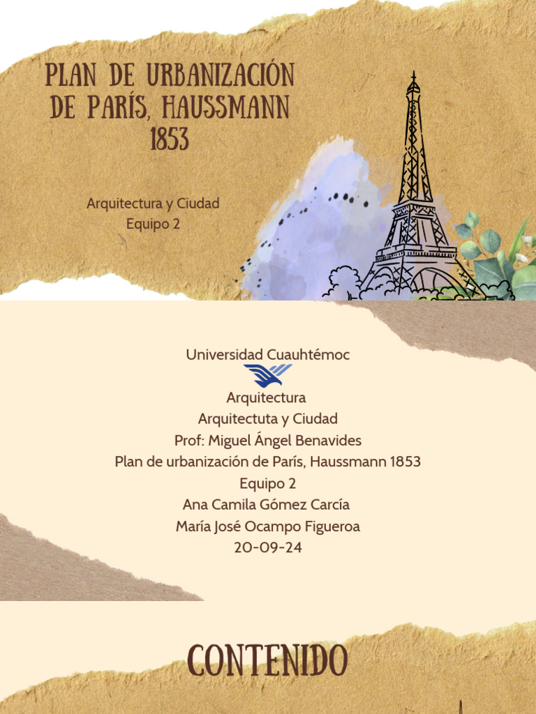 Plan Haussmann PDF | PDF | París