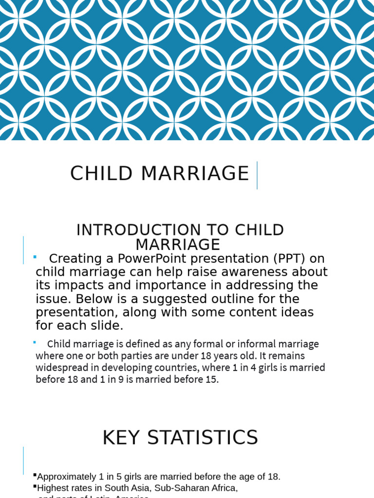 Child Marriage | PDF