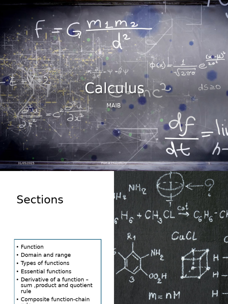 Calculus | PDF | Derivative | Function (Mathematics)