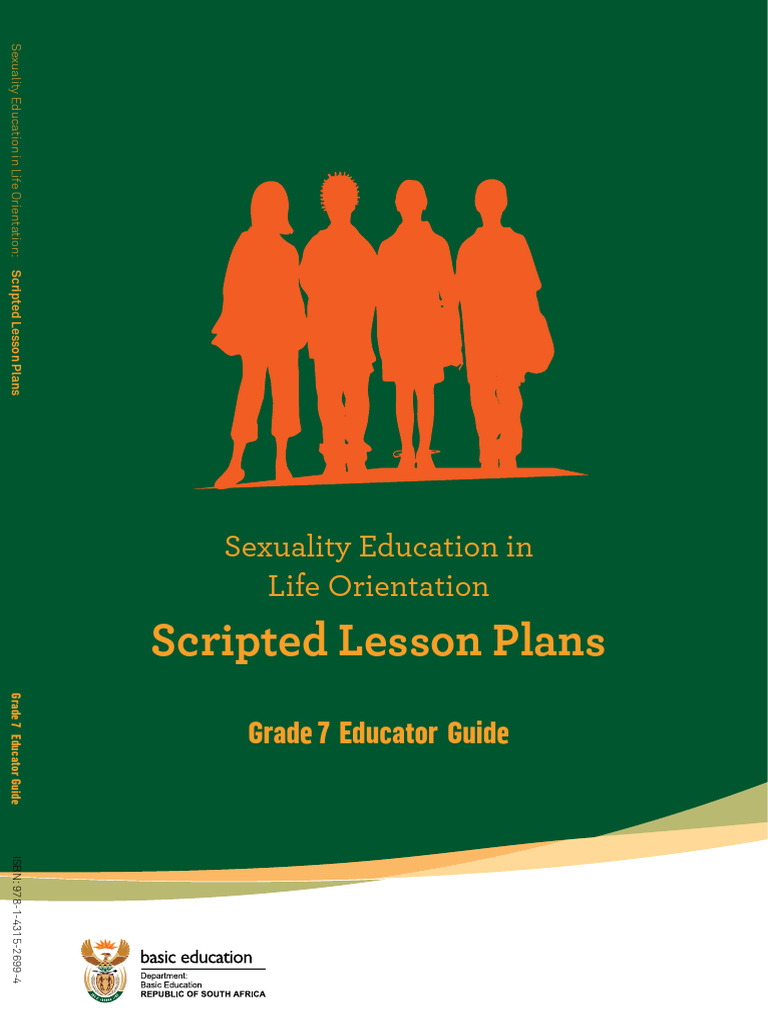 Scripted Lesson Plans: Sexuality Education in Life Orientation | PDF ...