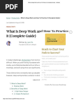 Deep Work | PDF