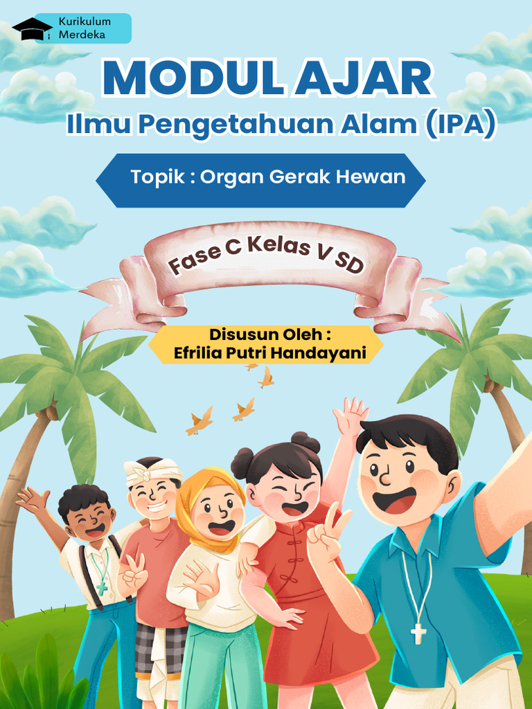 Modul Ajar Organ Gerak Hewan Kelas V | PDF