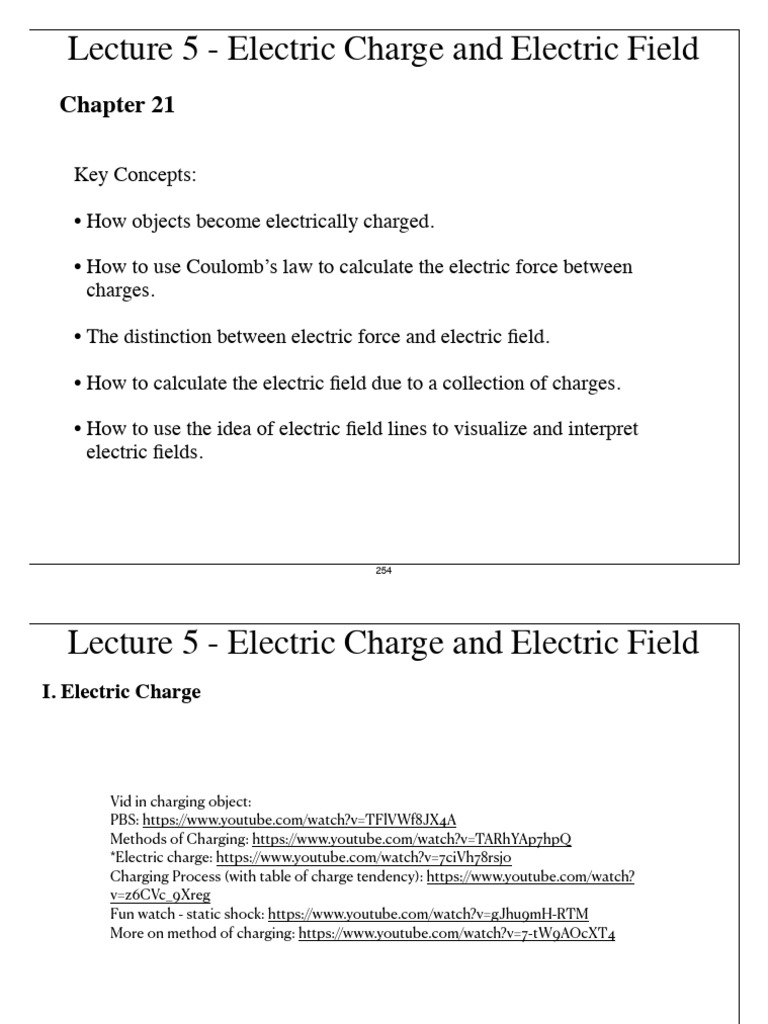 Electric Charge and Field Concepts | PDF | Electric Field | Electric Charge