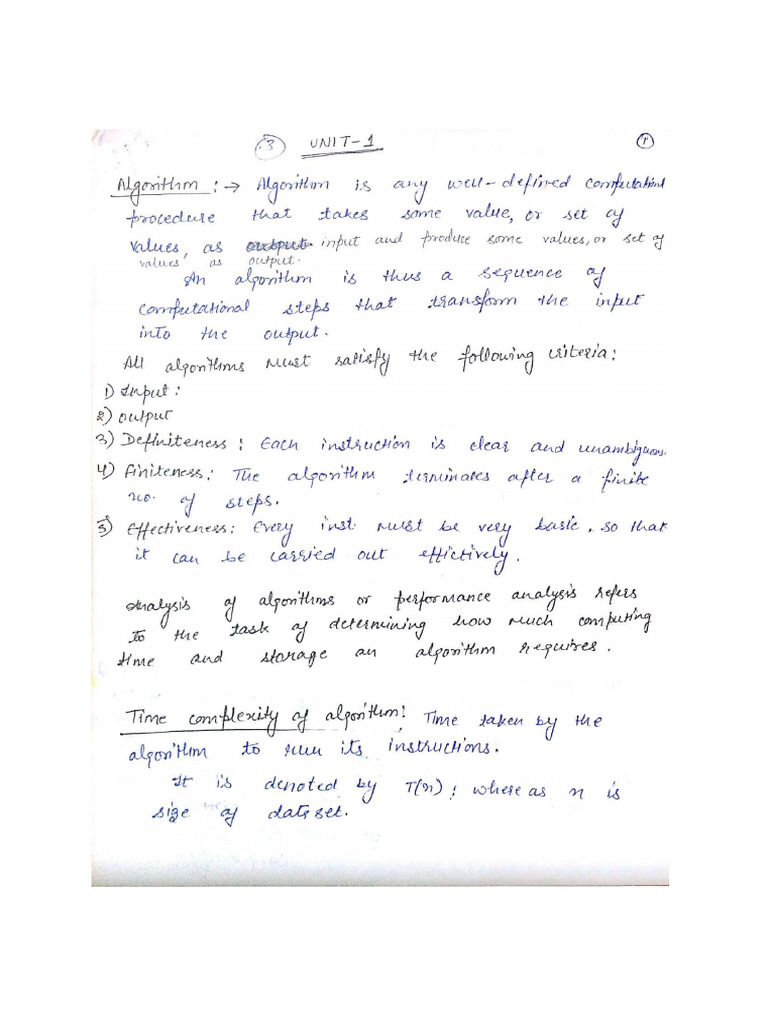 Unit1 Recurrence Relations KCS503 | PDF