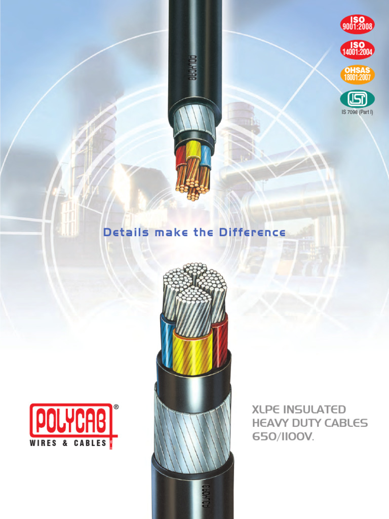 LT Xlpe Cables | PDF | Insulator (Electricity) | Electricity