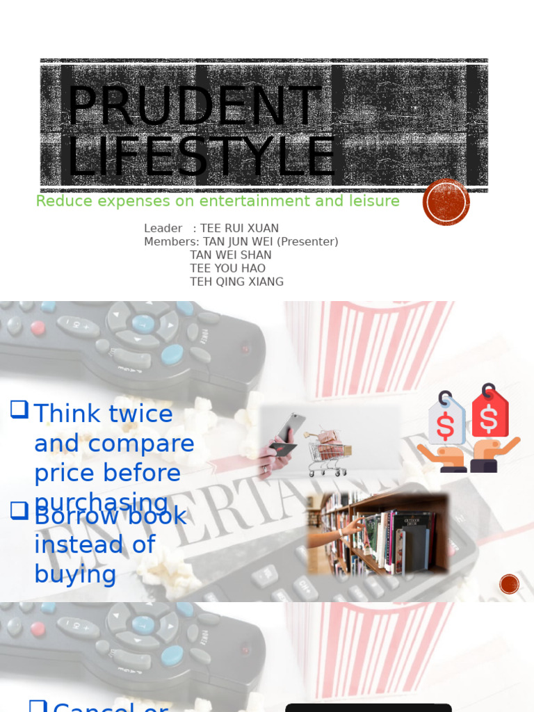 Prudent Lifestyle | PDF