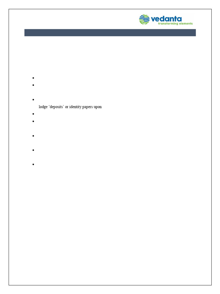 MSA Suppliers Declaration-Format | PDF