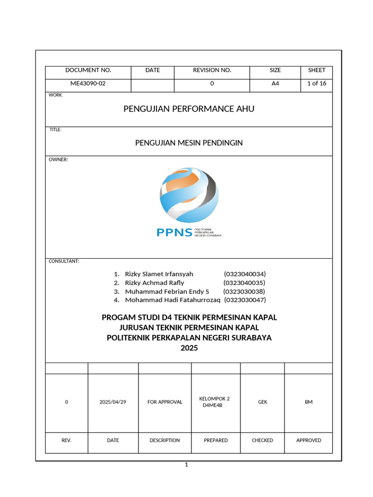 Ahu Progress | PDF