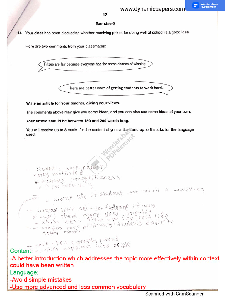 Essay Writing Task & Sample - Waleed | PDF | Cognition | Learning