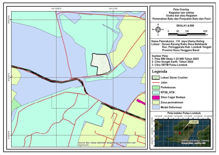 Peta Overlay Kegiatan Lain Sekitar | PDF