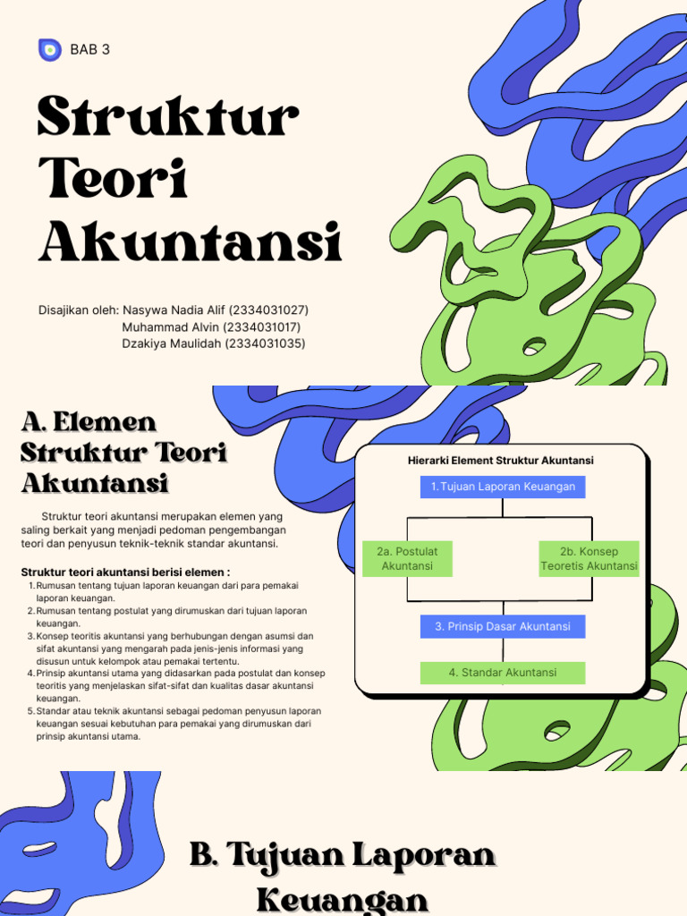 Struktur Teori Akuntansi dan Tujuannya | PDF