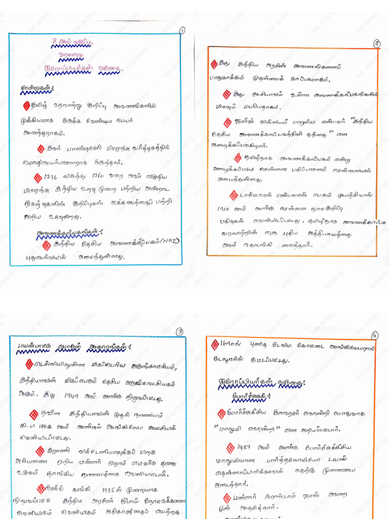 INM Handwritten Notes | PDF