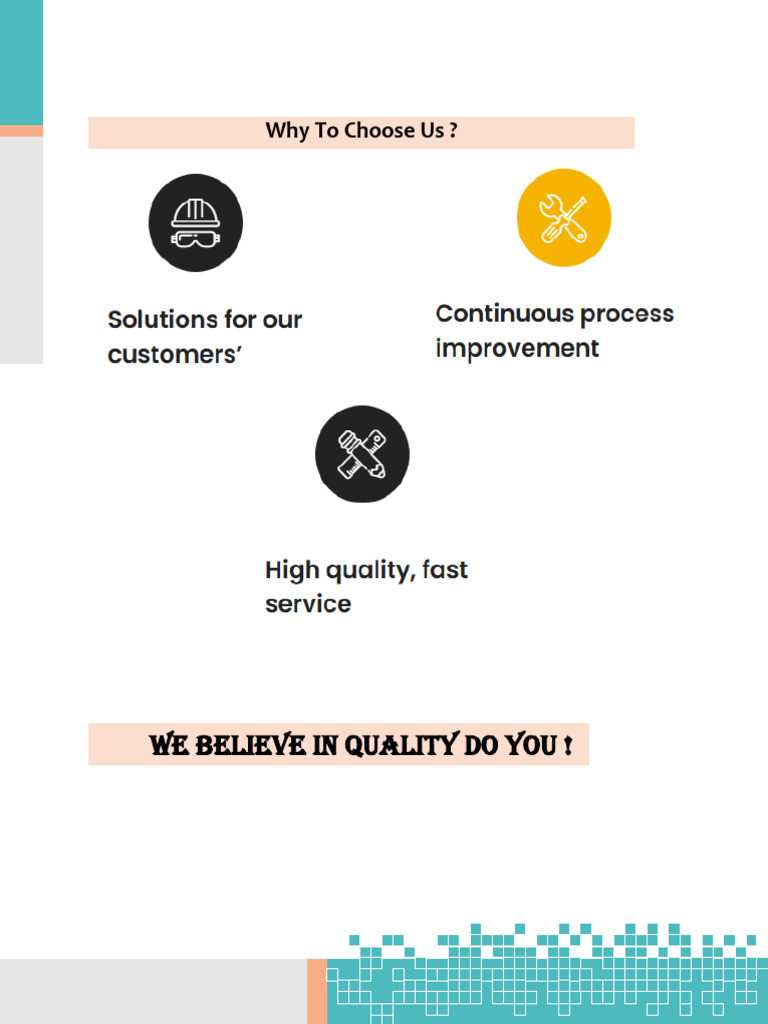 Why To Choose Us | PDF