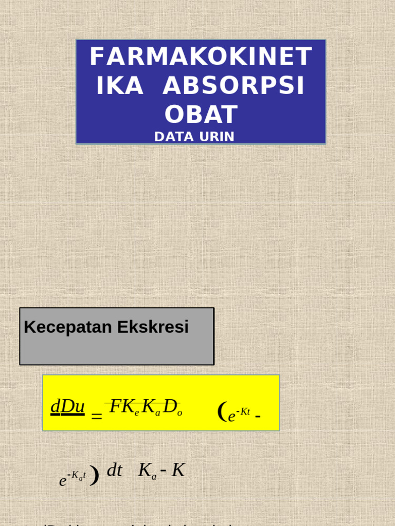 Data Urin Intravaskular Dan Ekstravaskular | PDF