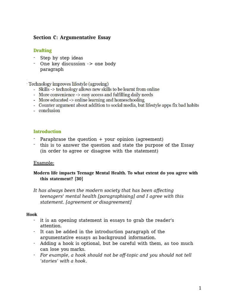 17 Structure of Argumentative Writing | PDF | Argument | Essays