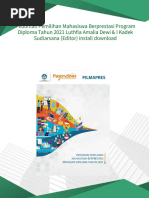 2 Panduan Pilmapres Sarjana 2026 | PDF