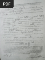 Caste Declaration Format | PDF