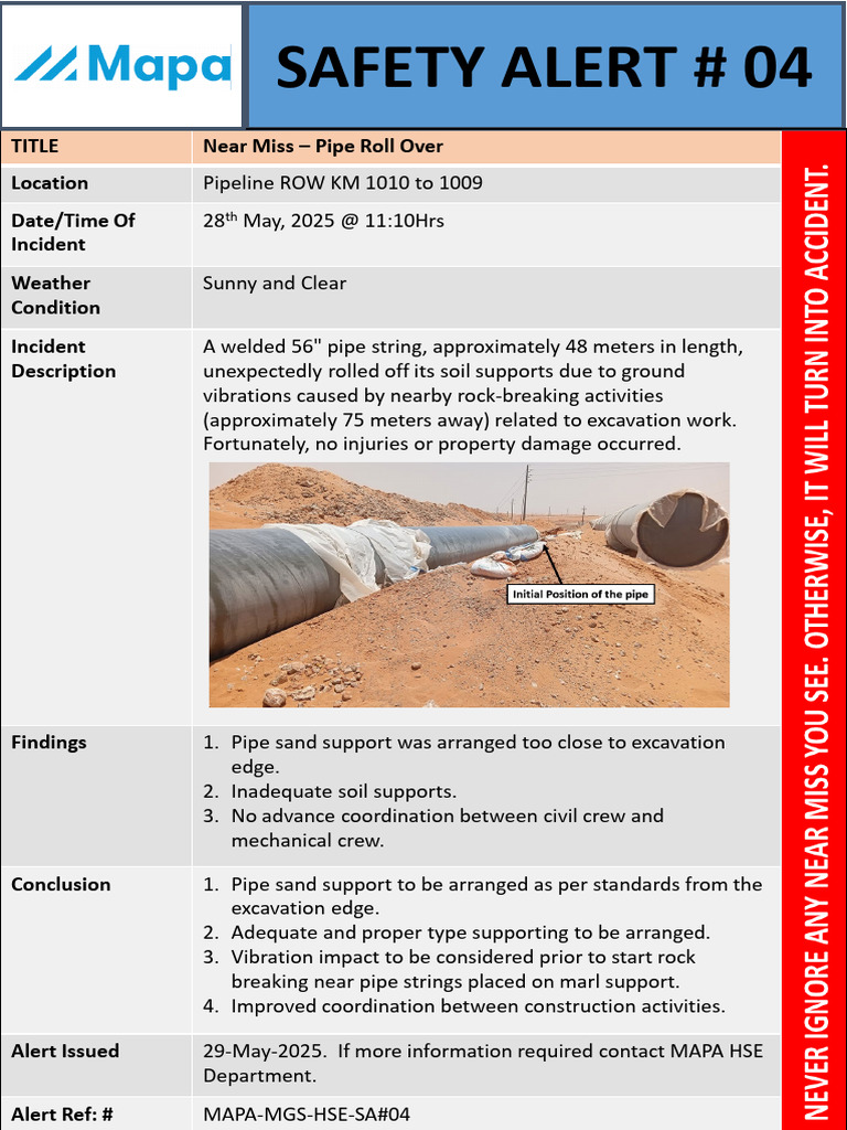 MAPA - Safety Alert #4 | PDF