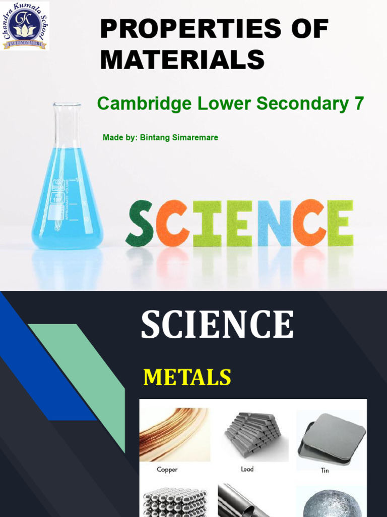 Properties of Metals and Alloys Explained | PDF | Alloy | Metals