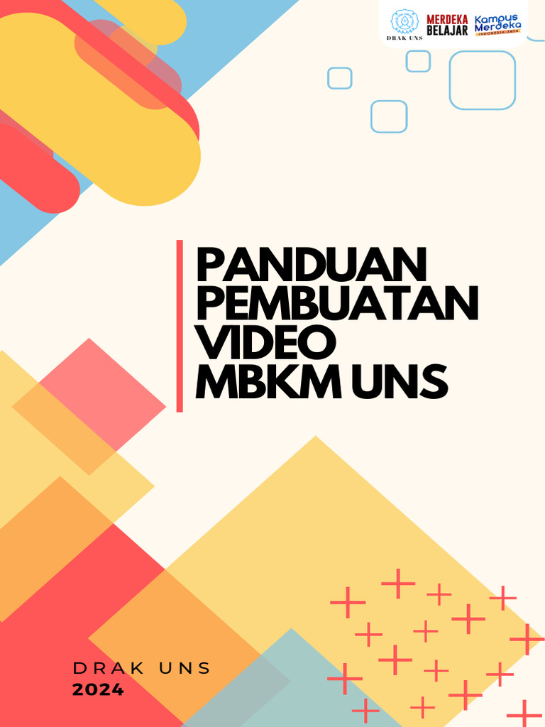 2024 - Panduan Pembuatan Video MBKM Uns | PDF