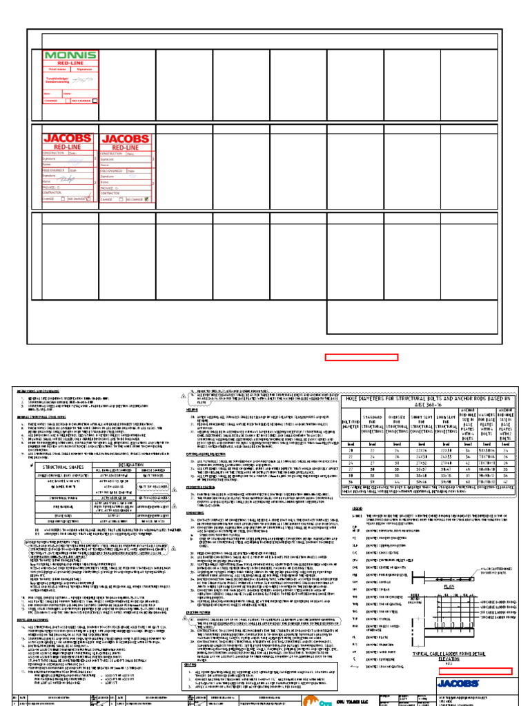 Contractor Stamps and Redline Guidelines | PDF