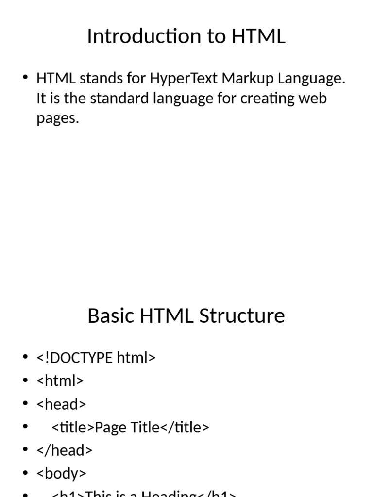 Merged Presentation Choladeck | PDF | Html | Html Element
