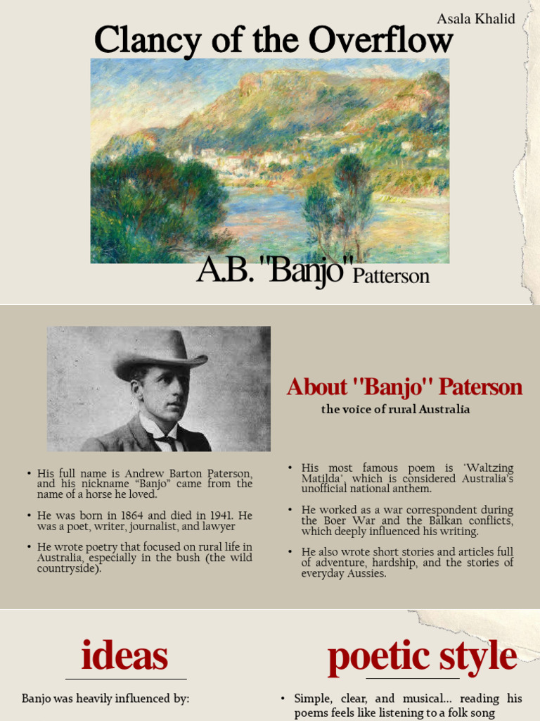 Clancy of The Overflow | PDF | Poetry