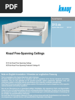 Knauf Board Ceiling Systems Overview | PDF