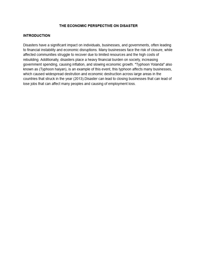 Economic Intro 1 | PDF