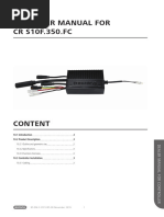 Lingbo Controller User Manual | PDF | Electric Motor | Voltage