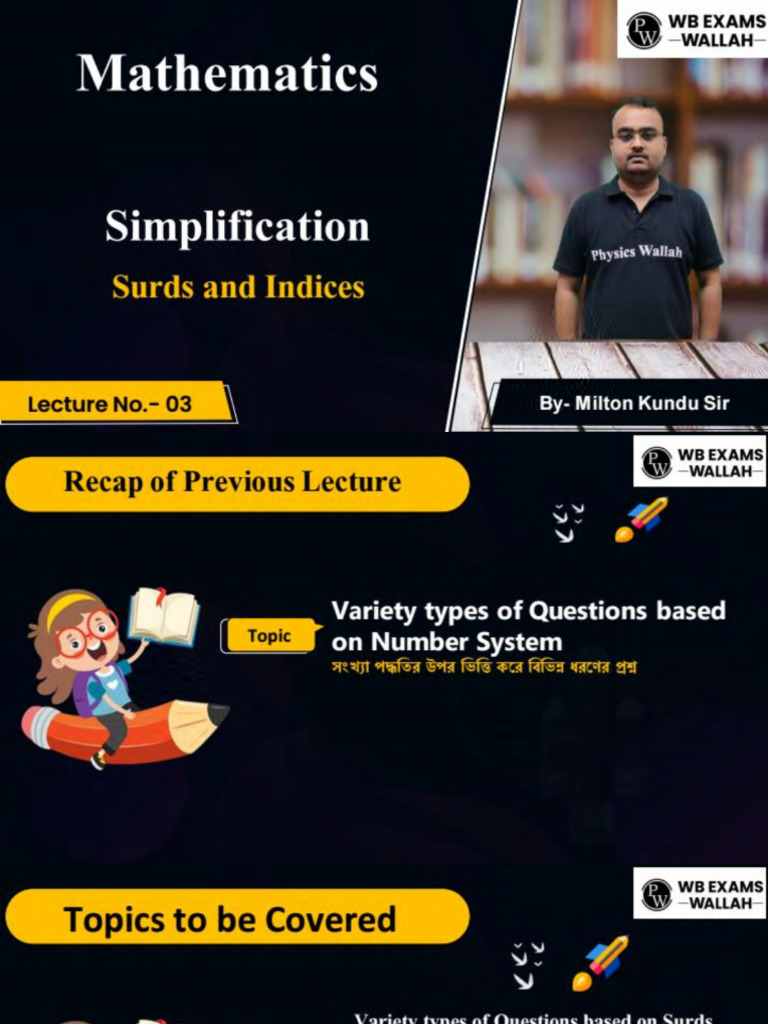 Simplification 03 Class Notes Pdf