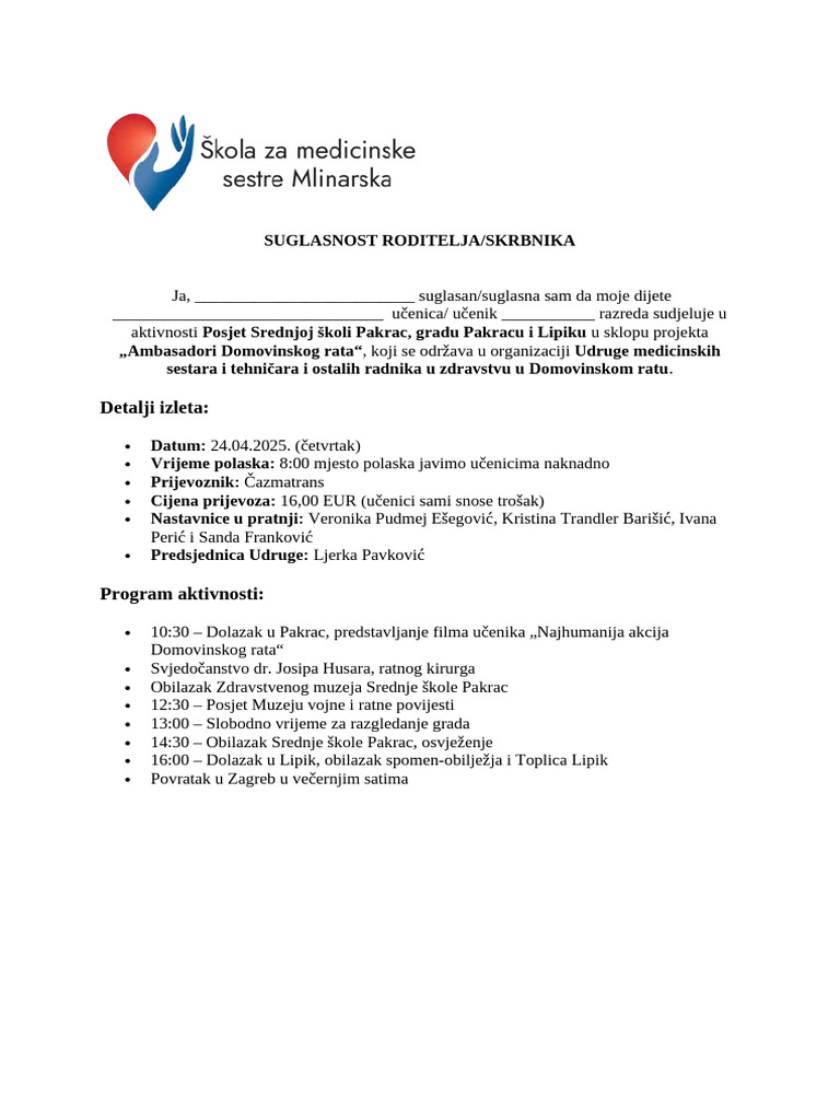 Suglasnost Pakrac | PDF