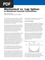 Re-Bar Staggered Lap Splices | PDF | Building Engineering | Civil ...