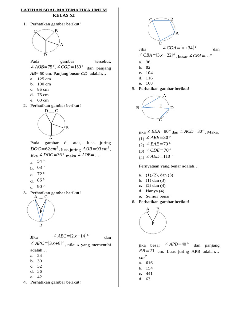 2025 Pat MTK Umum Smasga 11 | PDF