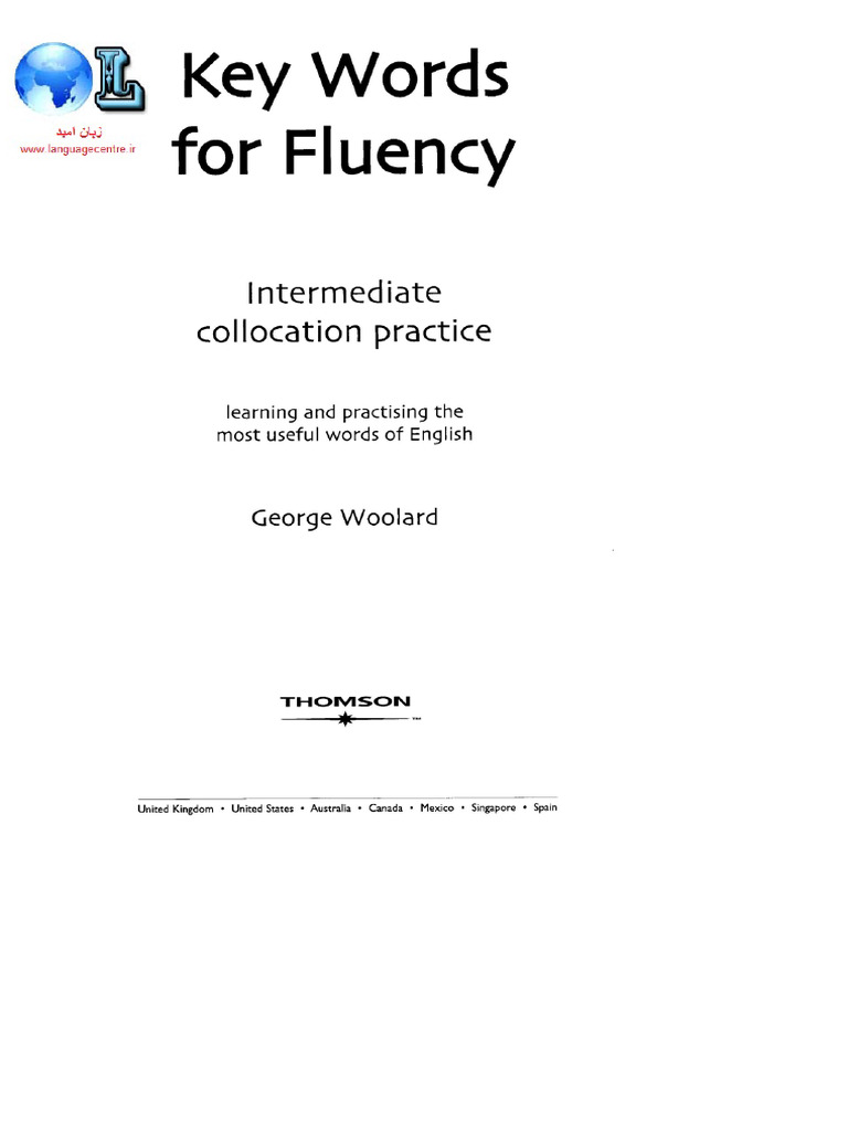Key Words for Fluency (- Intermediate) | PDF