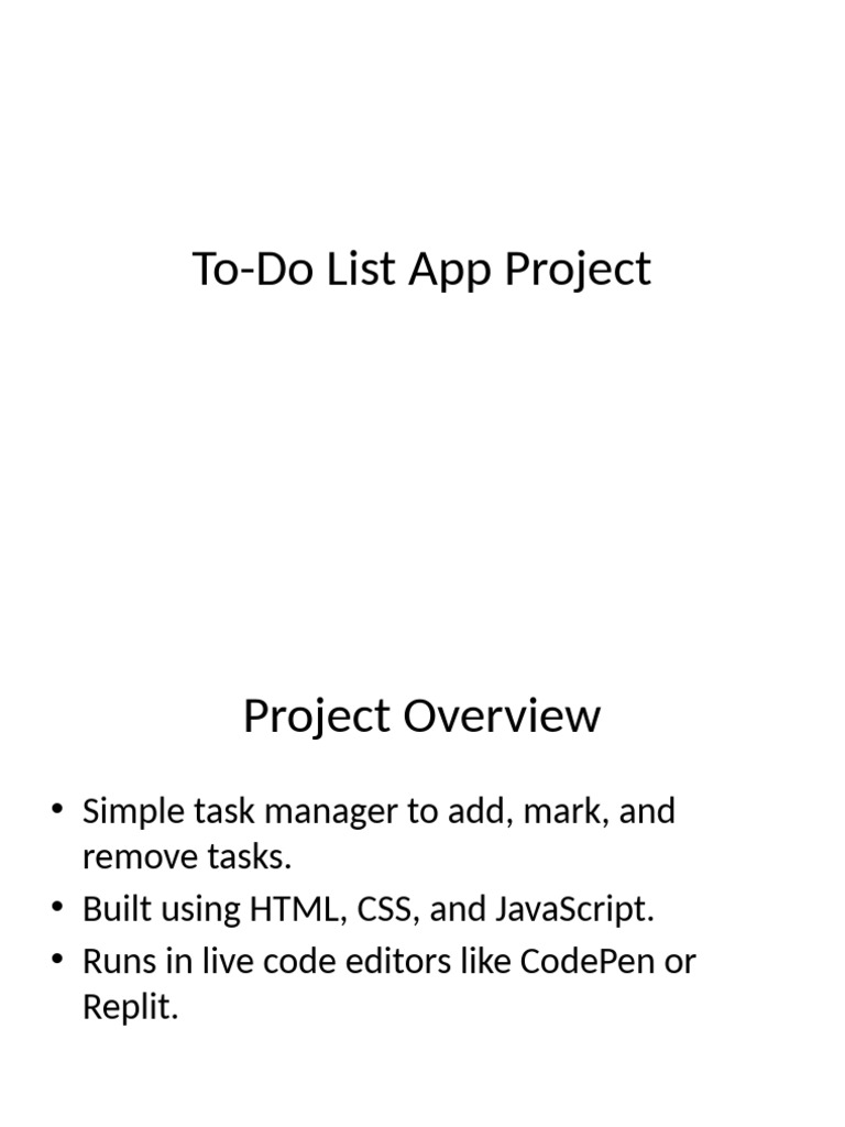 Live Code Projects | PDF