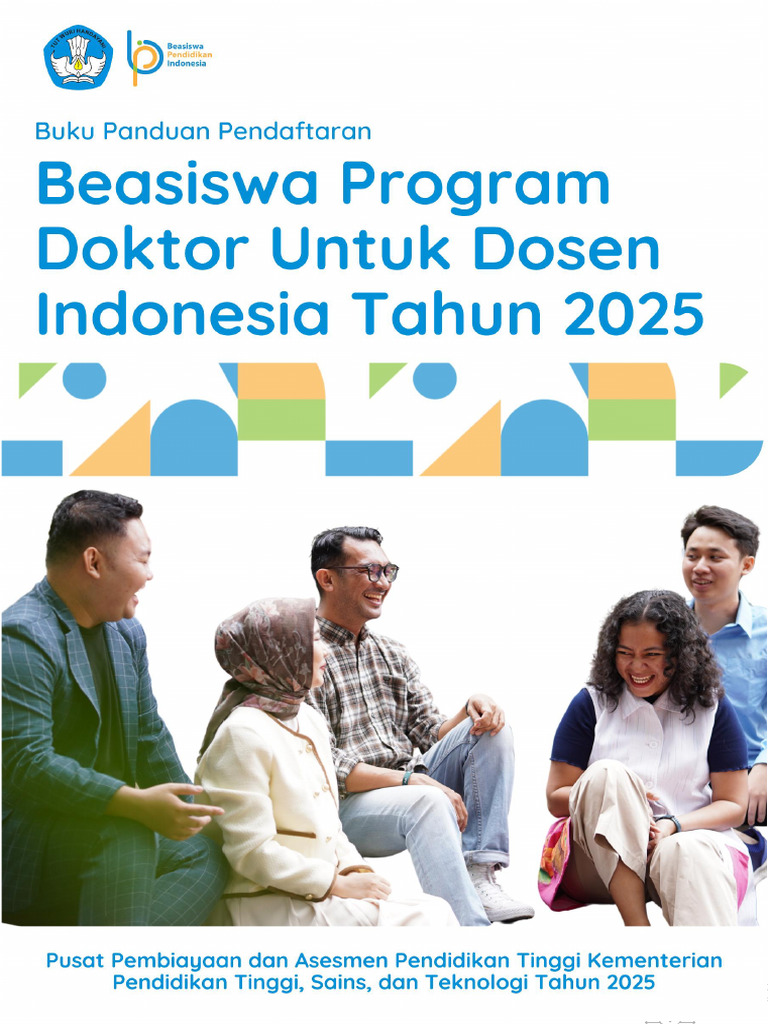 Buku Panduan Pendaftaran Beasiswa Program Doktor Untuk Dosen Indonesia 28.05.2025 Final | PDF