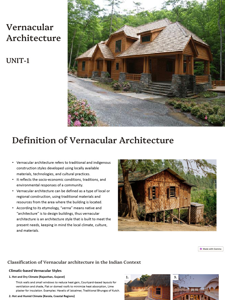 Understanding Vernacular Architecture in India | PDF | Roof | Building ...