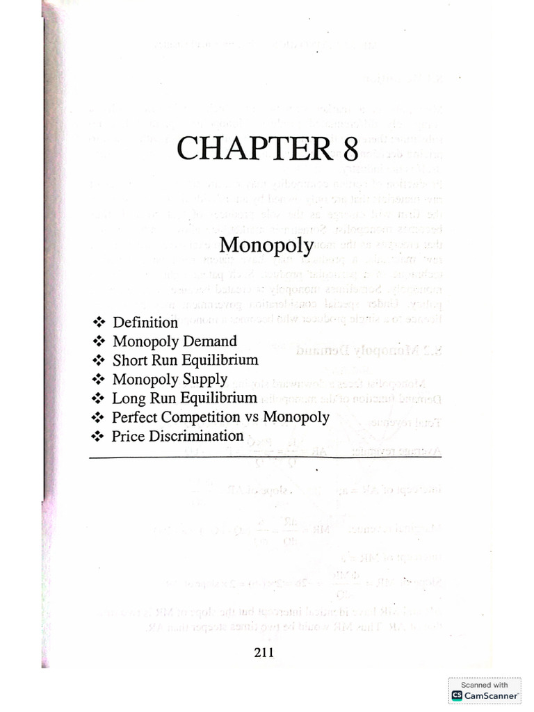 Monopoly - Int Micro II | PDF