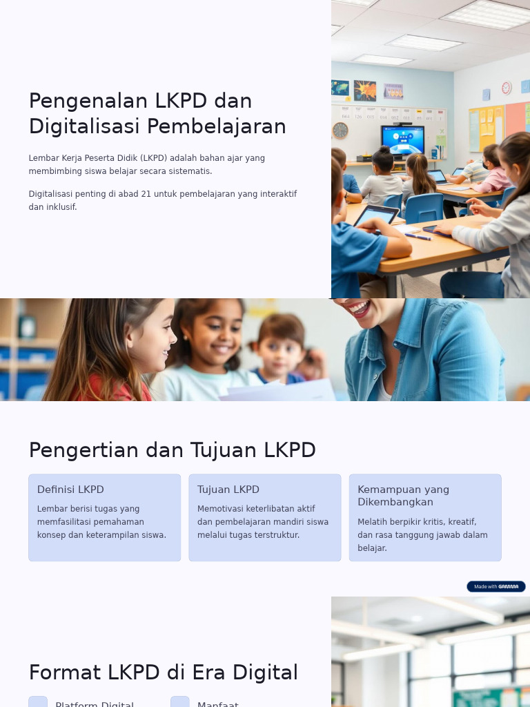 Pengenalan LKPD Dan Digitalisasi Pembelajaran | PDF