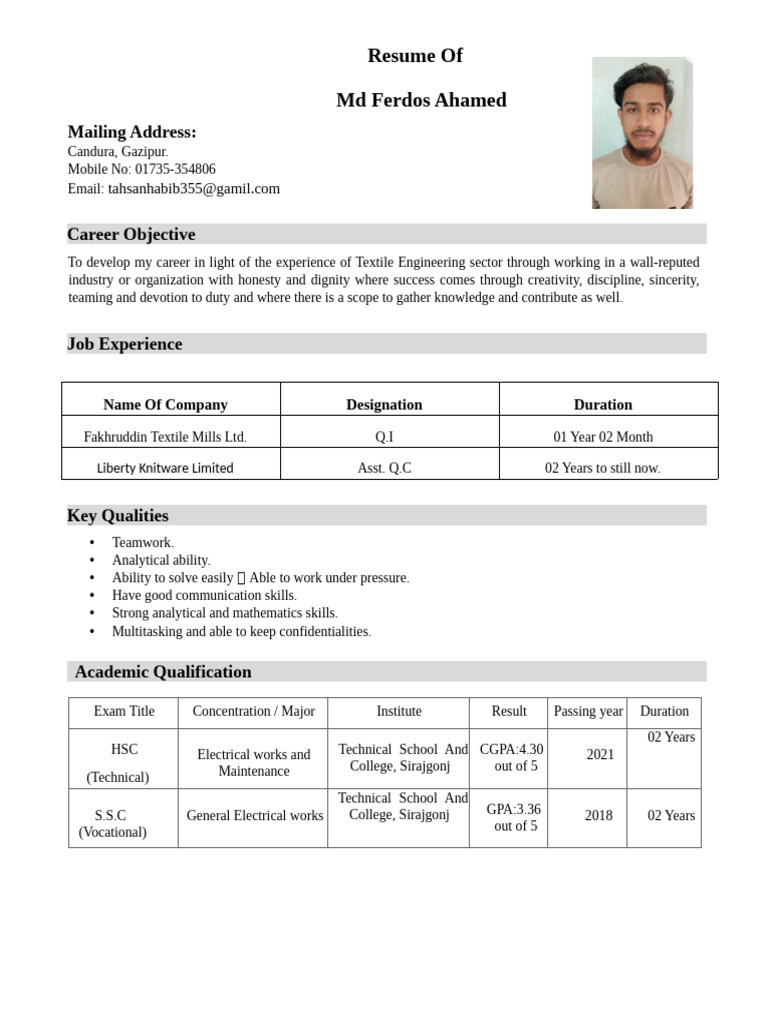 MD Habib | PDF