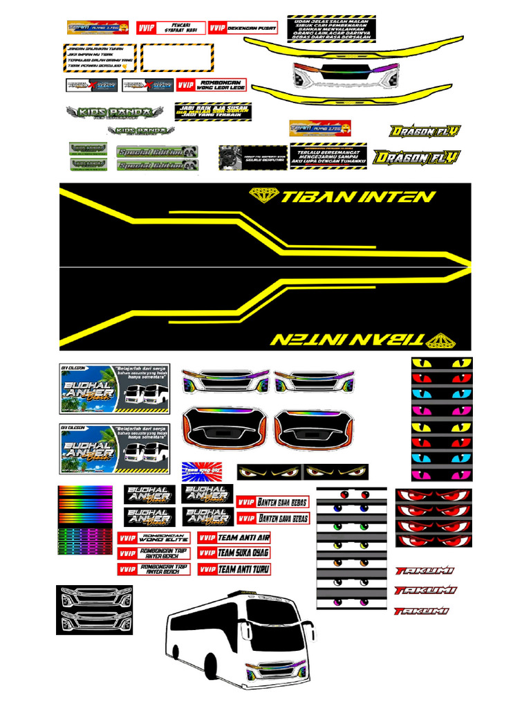 Stiker Vinil | PDF