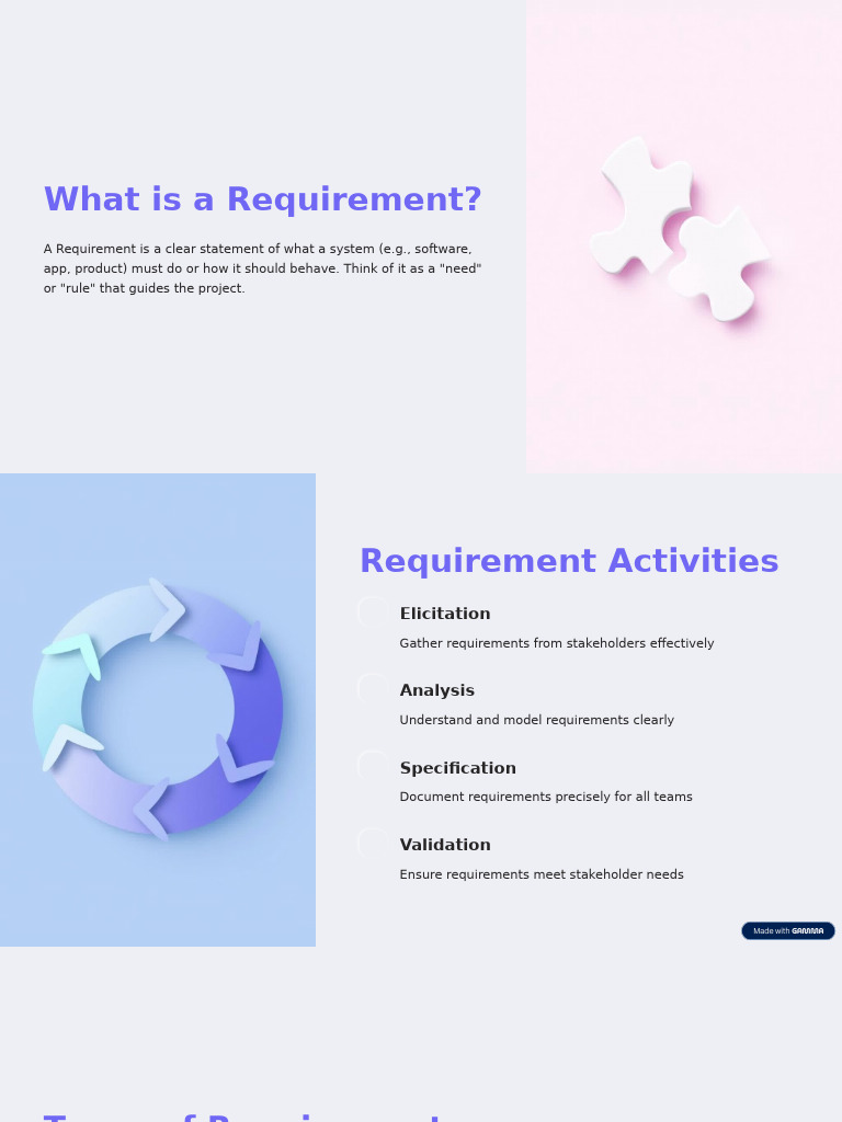 What Is A Requirement | PDF