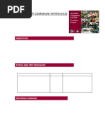 Blue Card I C Standard | PDF | Incident Command System | Communication